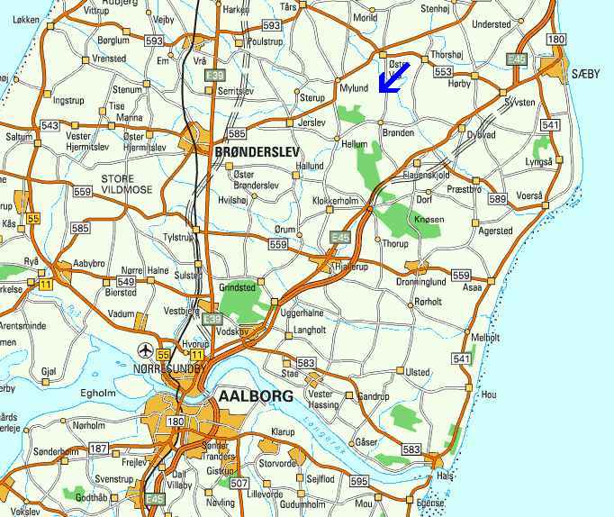 Oversigtskort Naturturist